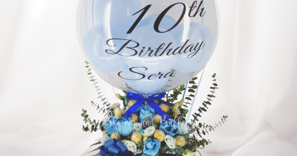 24hrs Blooms and Balloons | Hot air Oreo Crush balloon