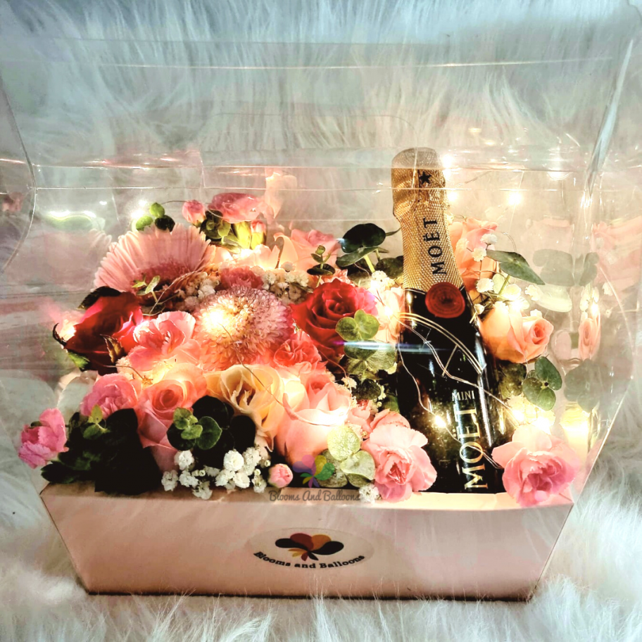 24hrs Blooms and Balloons |Romantic Candlelight Dinner