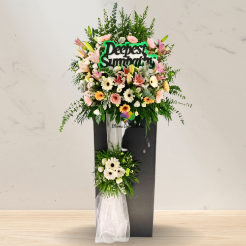 24hrs Blooms and Balloons |Deepest Sympathy