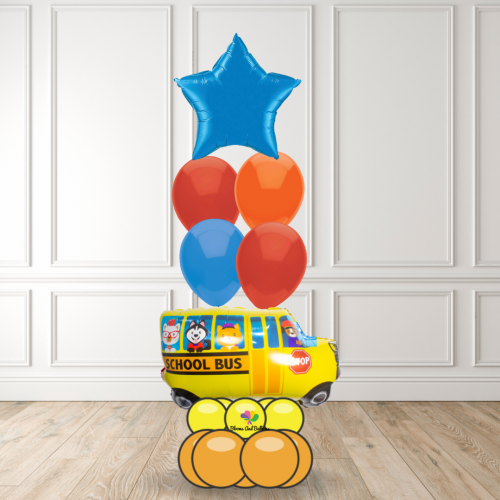 24hrs Blooms and Balloons |school bus theme